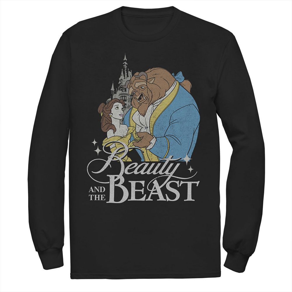 Disney's Beauty & The Beast Men's Vintage Logo Dance Tee