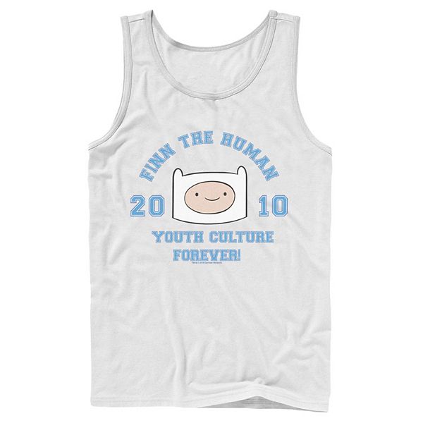 Men's Cartoon Network Adventure Time Finn The Human Youth Culture ...