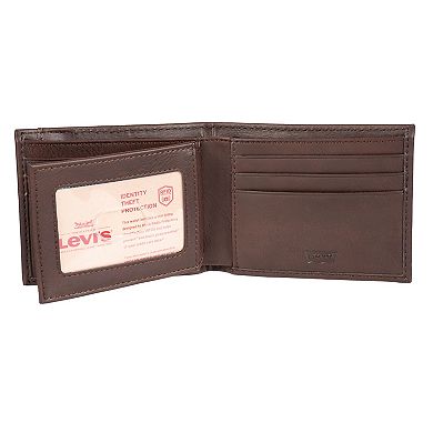 Men's Levi's® RFID-Blocking Extra-Capacity Slimfold Wallet