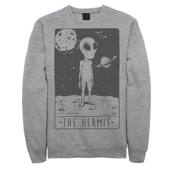 Men's Space Hermit Fleece Graphic Pullover