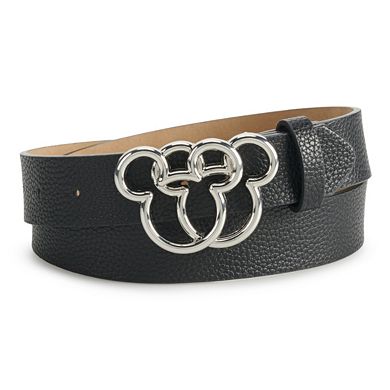 Women's & Plus Size Disney's Mickey Mouse Outline Buckle Belt