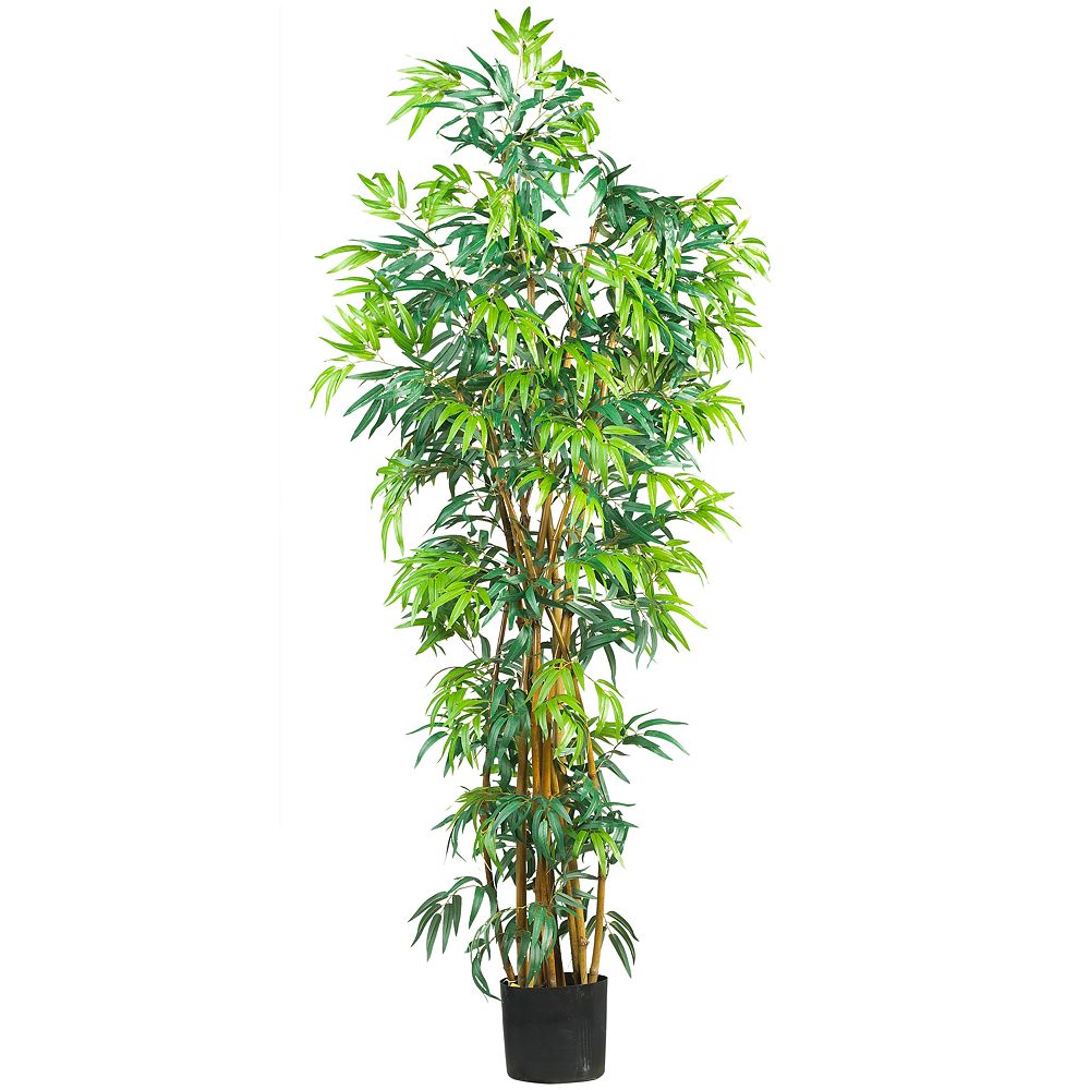 nearly natural 6-ft. Silk Fancy Bamboo Tree