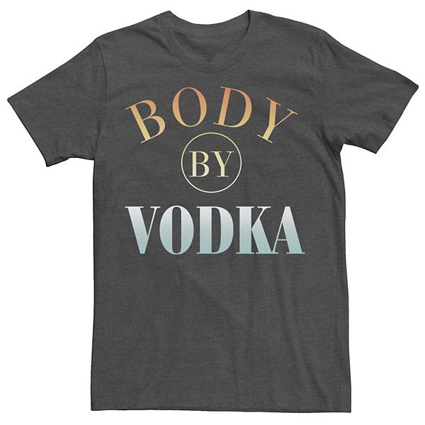 Men's Body By Vodka Gradient Text Graphic Tee