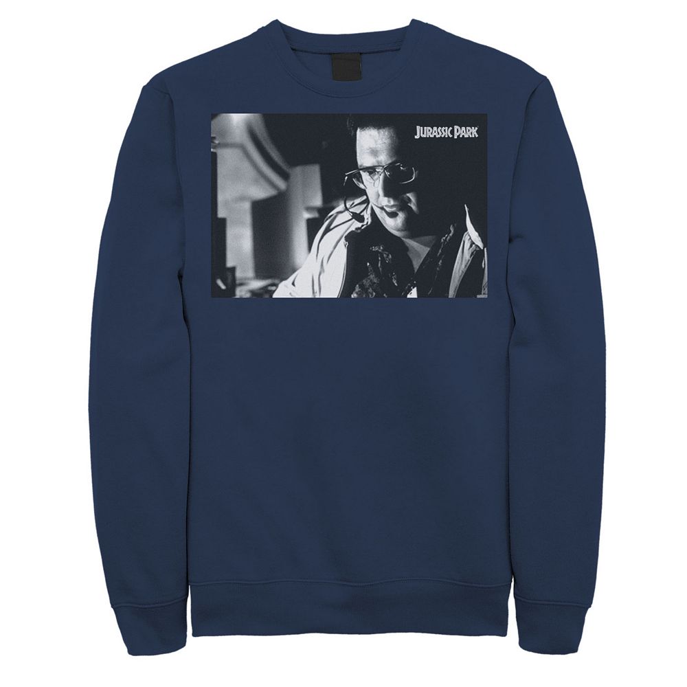 Men's Jurassic Park Dennis Nedry Computer Work Sweatshirt