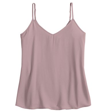 Juniors' SO® Double V-Neck Spaghetti Strap Pebble Crepe Tank Top