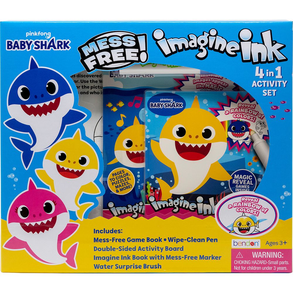 Baby Shark Imagine Ink 4-in-1 Activity Set