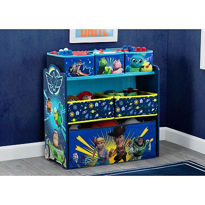 Disney Pixar s Toy Story 4 Design and Store Toy Organizer by Delta Children