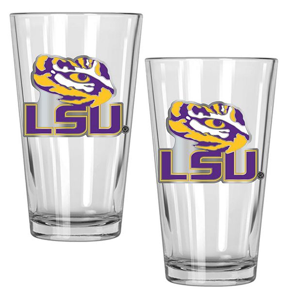 Louisiana State University Tigers 2-pc. Pint Ale Glass Set