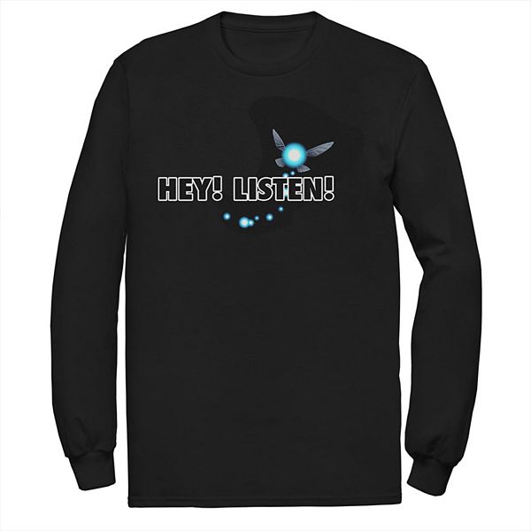 Men's The Legend Of Zelda Navi Hey! Listen! Portrait Graphic Tee