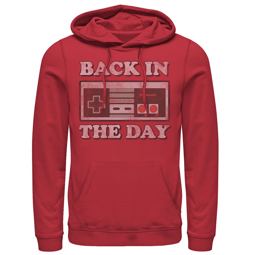 Men's Nintendo NES Controller Back In The Day Hoodie