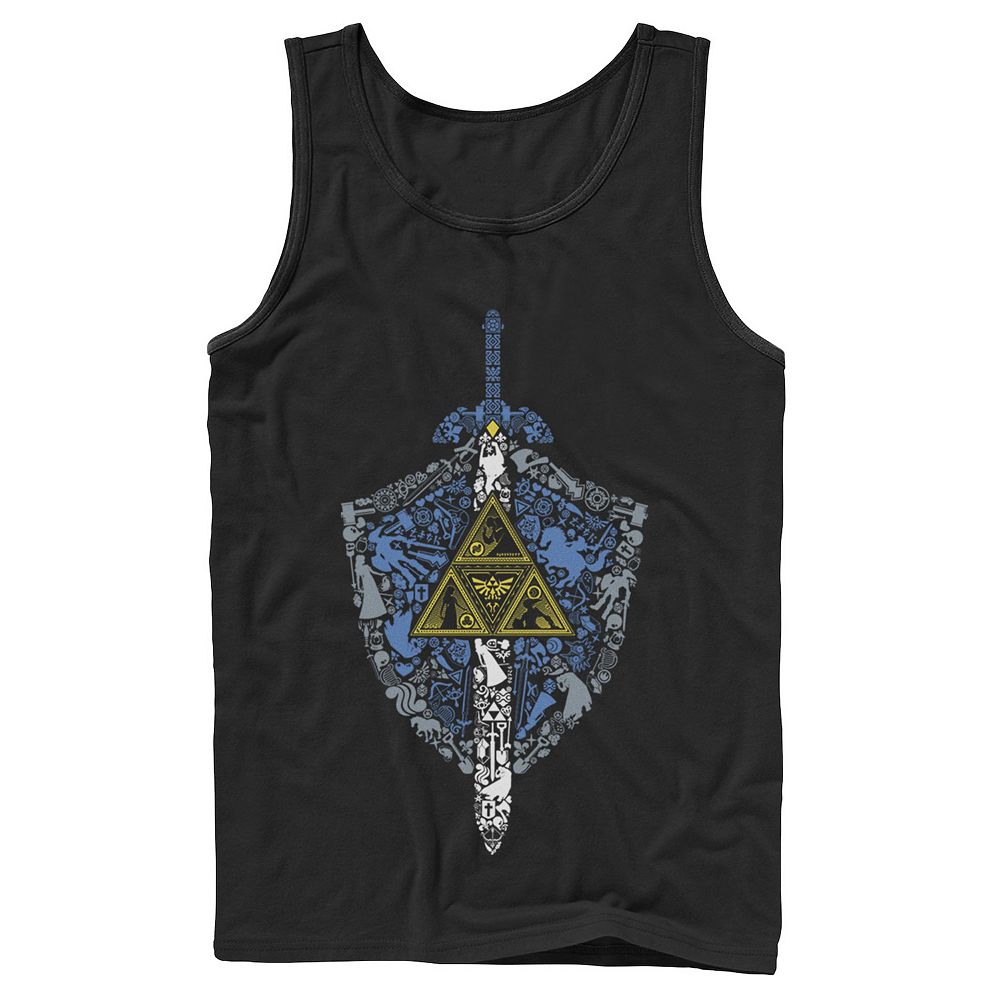 Men's Nintendo The Legend of Zelda Hylian Shield Tank Top