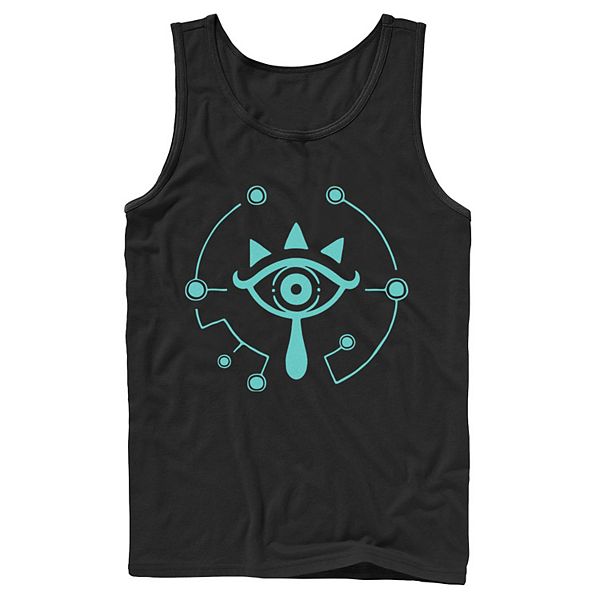 Men's The Legend Of Zelda Breath Of The Wild Sheikah Eye Tank Top