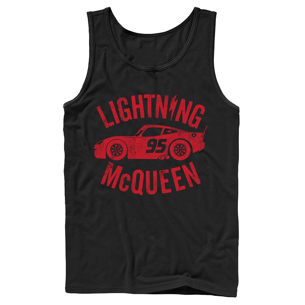 Disney / Pixar's Cars Lightning McQueen Men's Vintage Tank Top