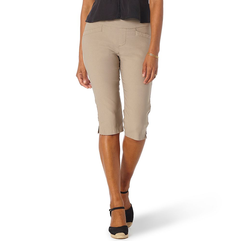 Petite Lee® Sculpting Pull-On Skimmer Capris