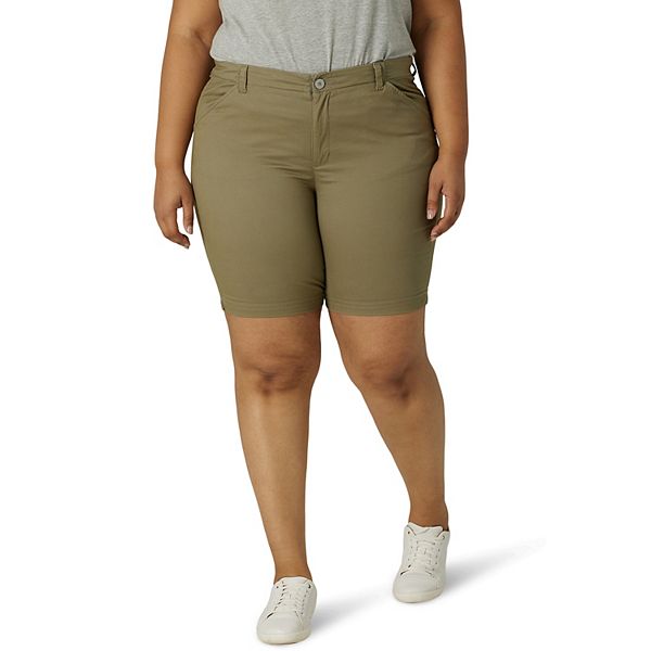 Plus Size Lee® Chino Bermuda Shorts