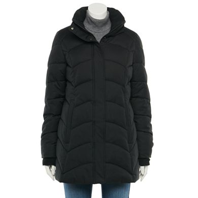 Women's ZeroXposur Freya Faux-Fur Hood Twill Quilted Coat