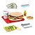 Melissa & Doug Wooden Slice & Stack Sandwich Counter with Deli Slicer ...
