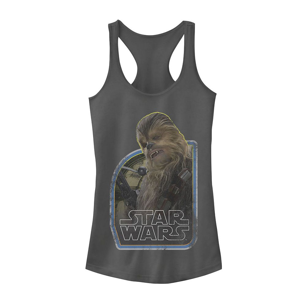 Juniors' Star Wars Chewbacca Bowcaster Tank Top