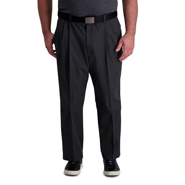 Big & Tall Haggar® Cool Right® Classic-Fit Pleated Performance Flex Pants