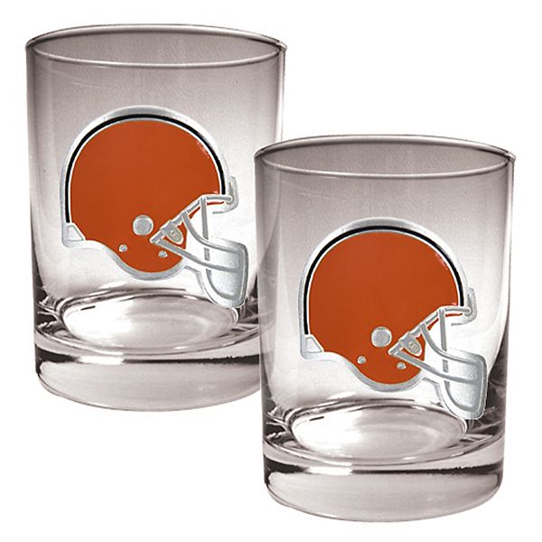 Cleveland Browns 2-pc. Rocks Glass Set