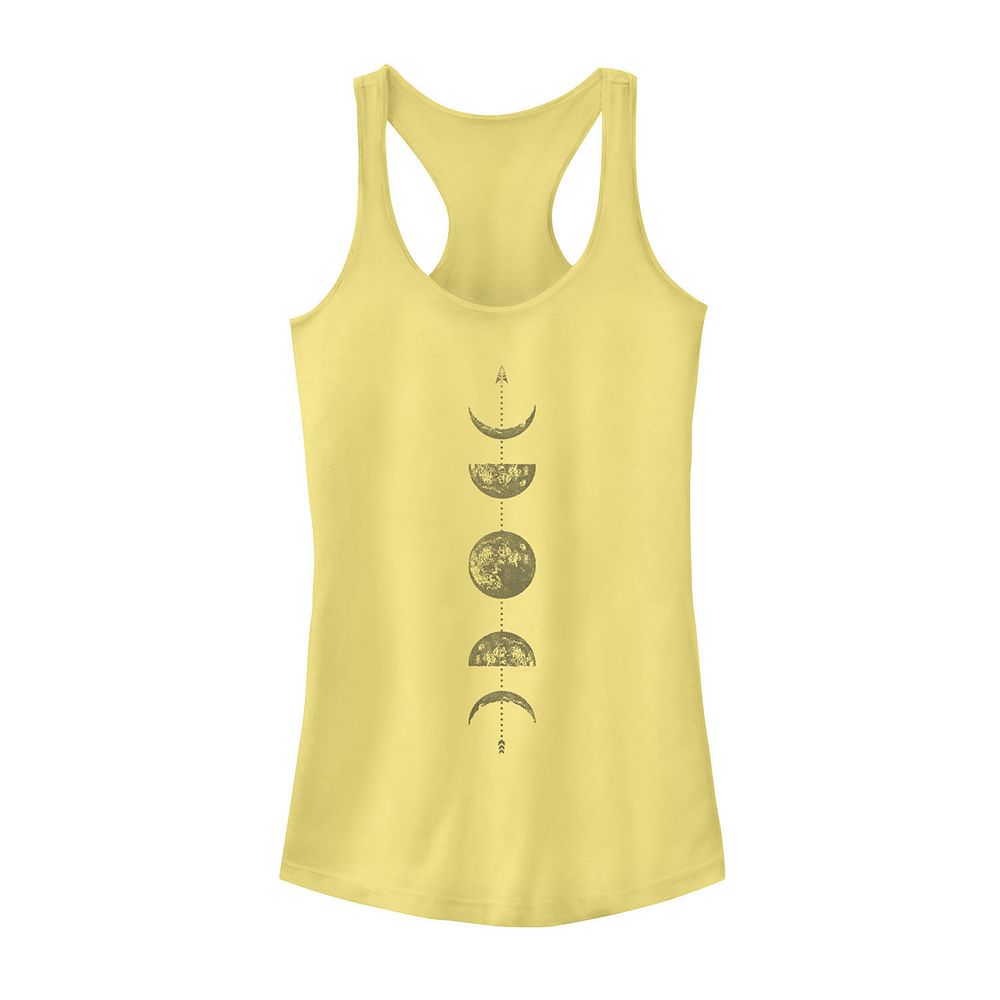 Juniors' Arrow Through Moon Phases Tank Top