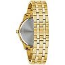 Bulova Men's Diamond Accent Gold-Tone Stainless Steel Watch - 97D123K