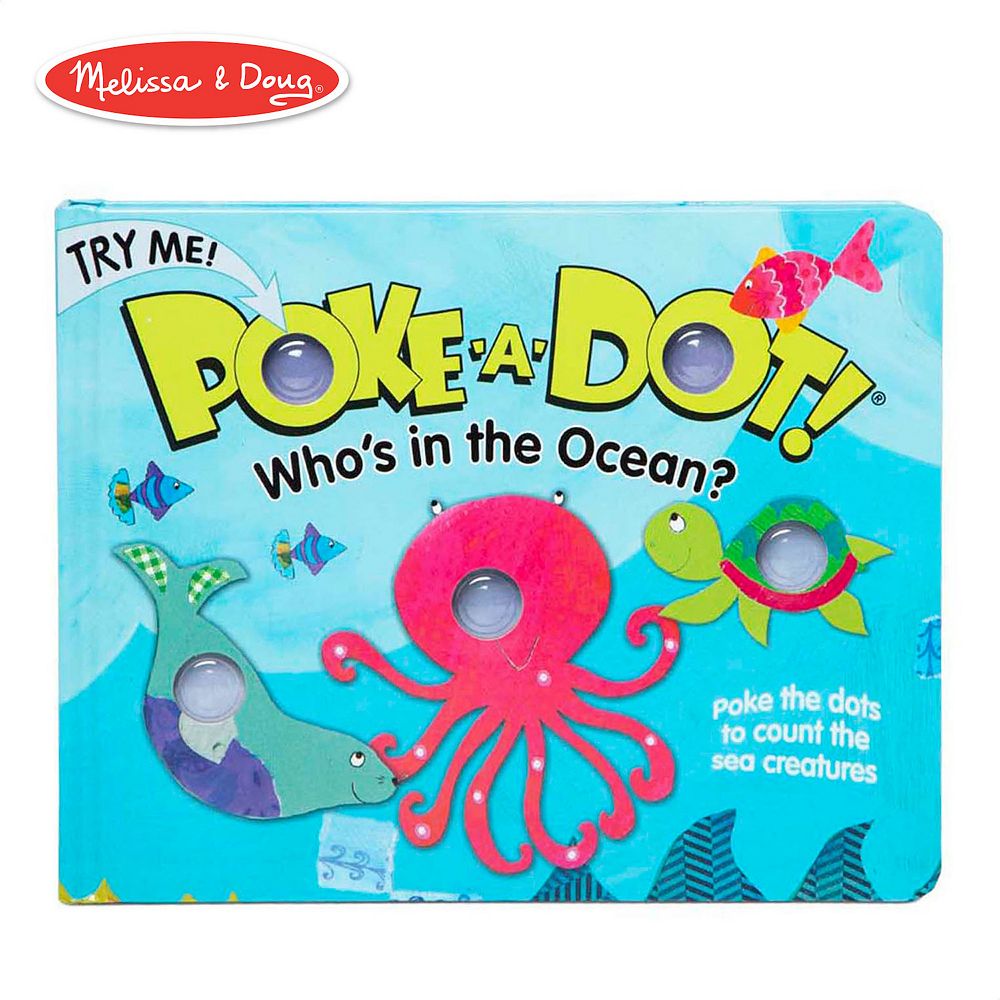 Melissa & Doug Poke-A-Dot Interactive Children's Book