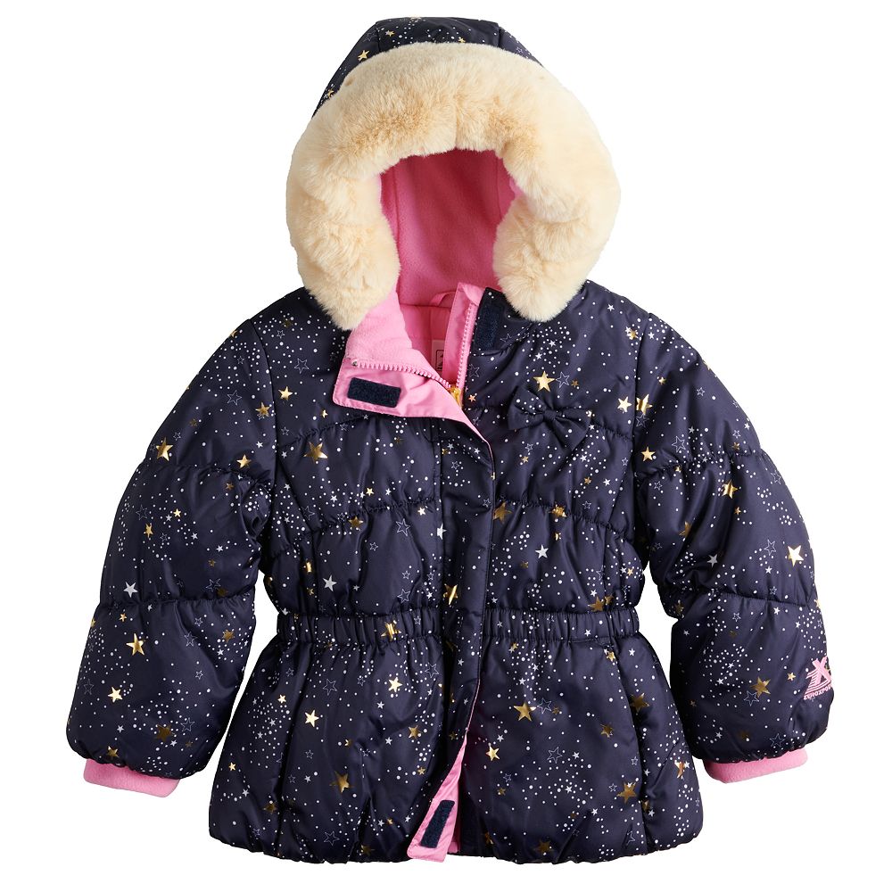 Toddler Girl ZeroXposur Star Print Puffer Jacket