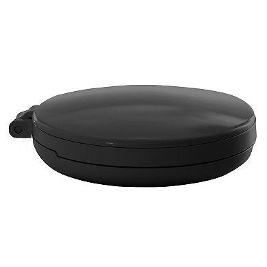 GloTech LED Compact Travel Makeup Mirror - Black