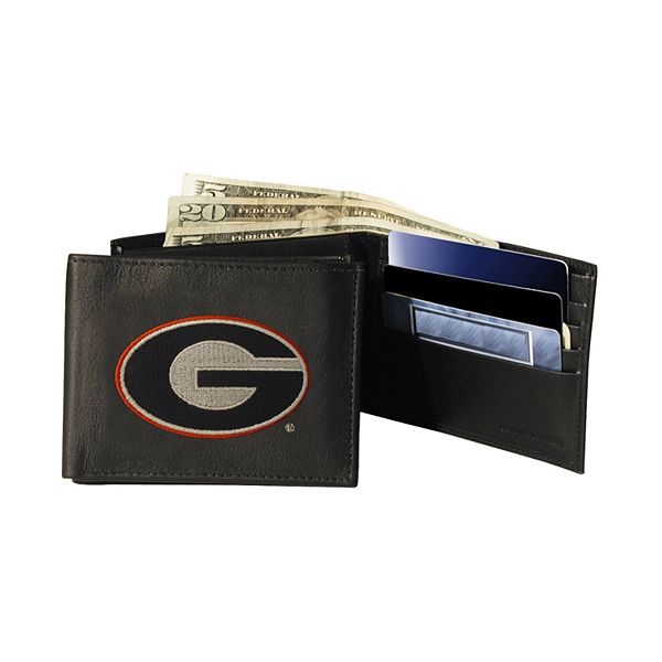 University of Georgia Bulldogs Bifold Leather Wallet