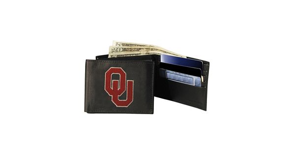 University of Oklahoma Sooners Bifold Leather Wallet