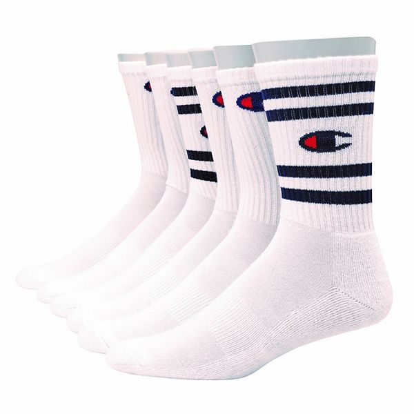 Men's Champion® 6-pack Basic Performance Crew Socks