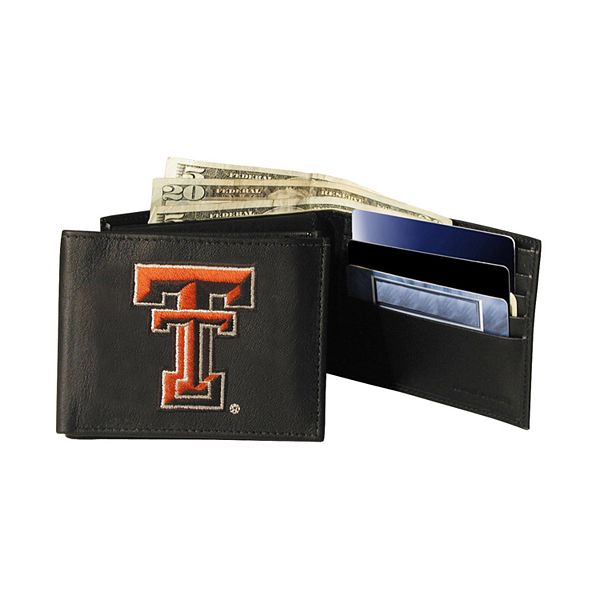 Texas Tech University Red Raiders Bifold Leather Wallet