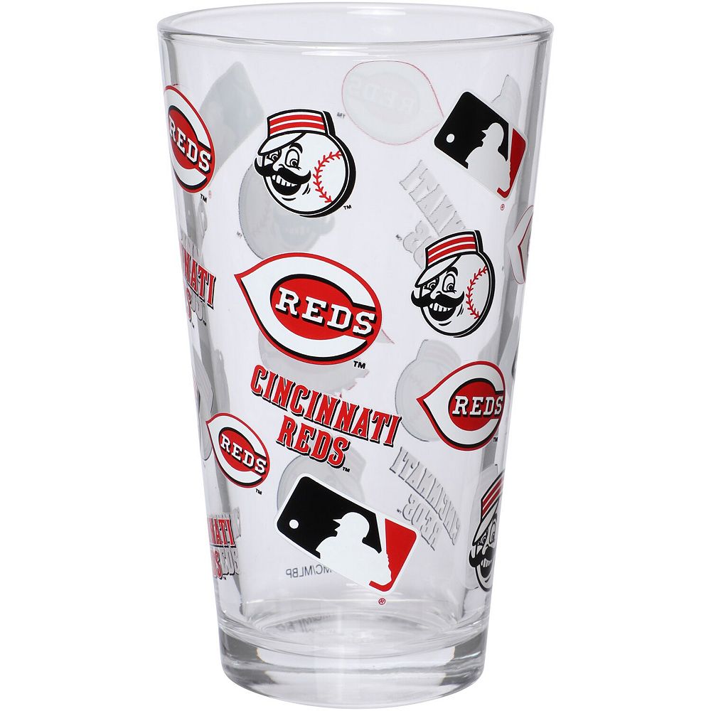 Cincinnati Reds Full Wrap Pint Glass