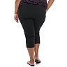 Plus Size EVRI™ Slant Pocket Career Capri Pants
