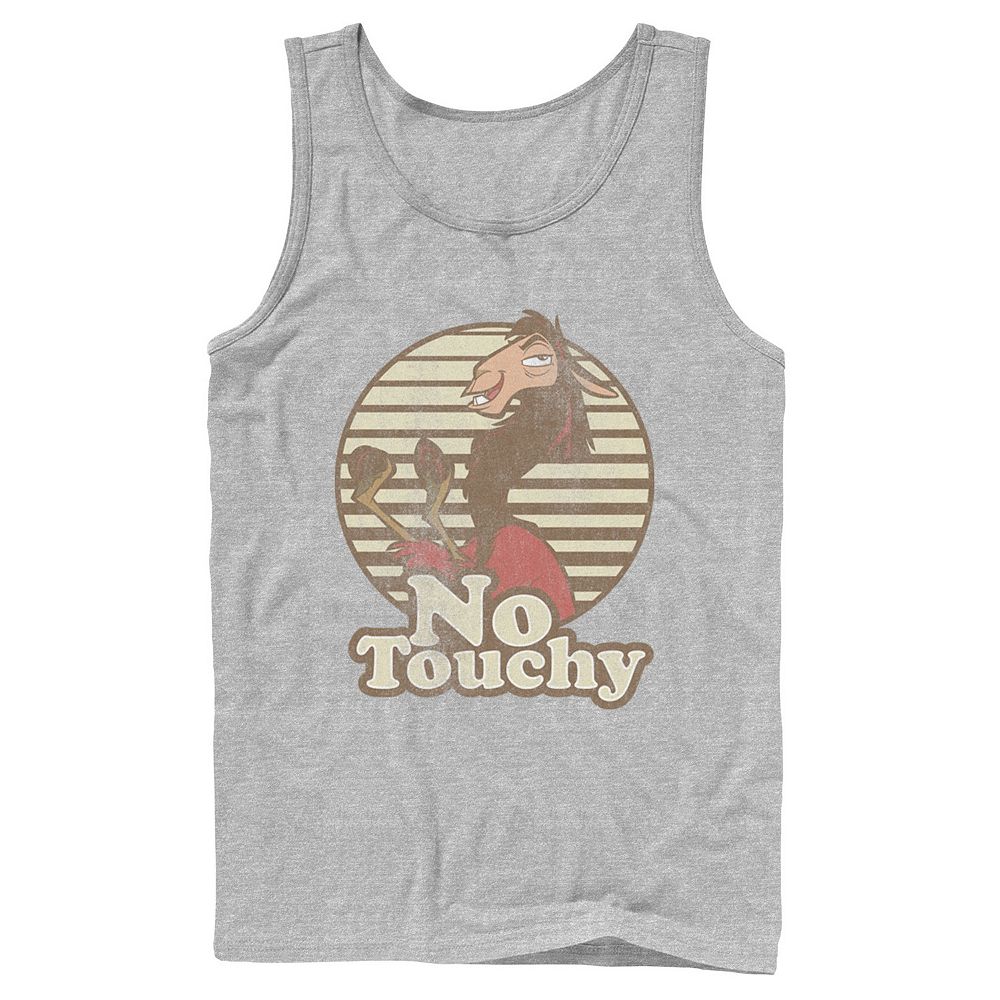 Men's Disney Emperor's New Groove Kuzco Llama No Touchy Tank Top