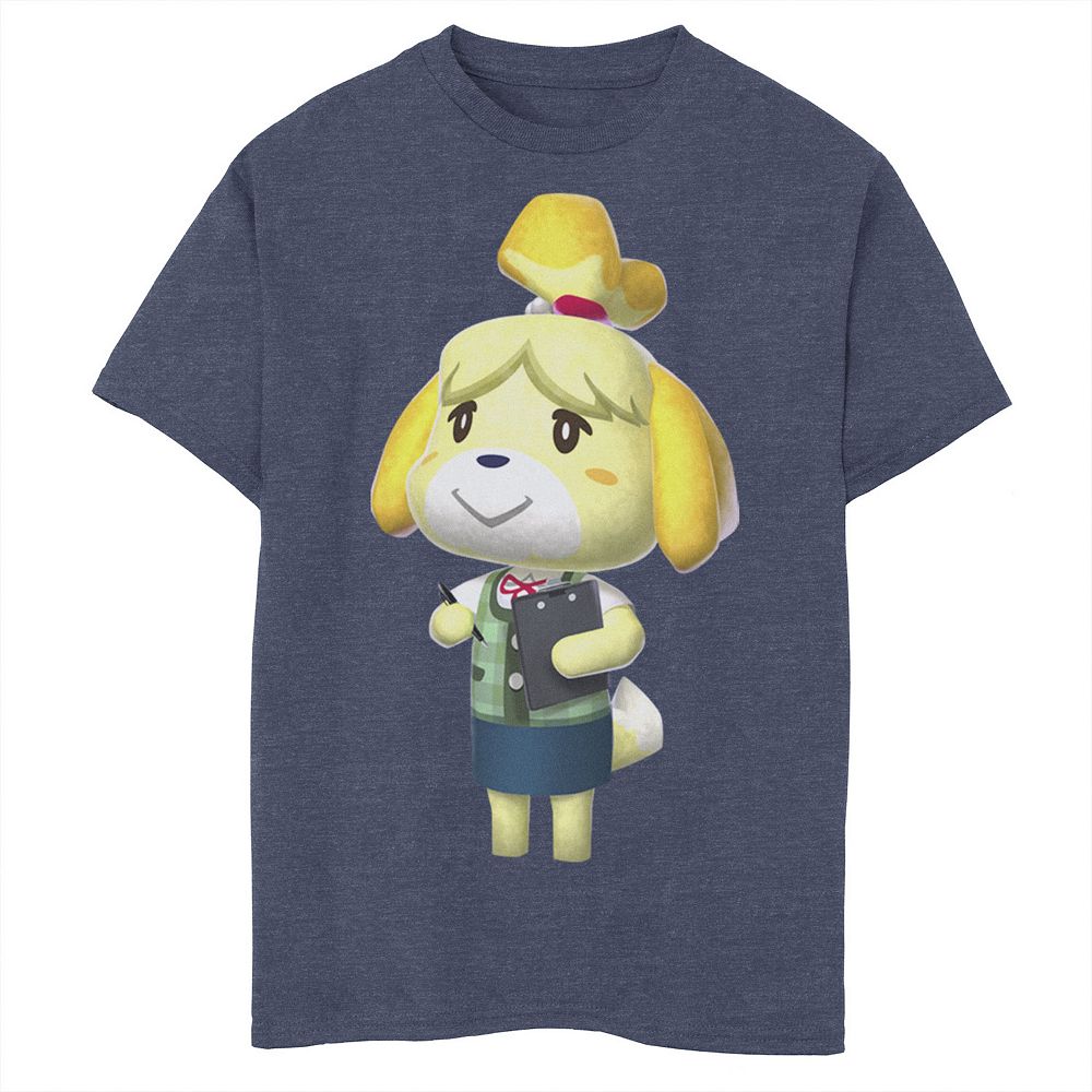 Boys 8-20 Nintendo Animal Crossing Isabel Portrait Graphic Tee