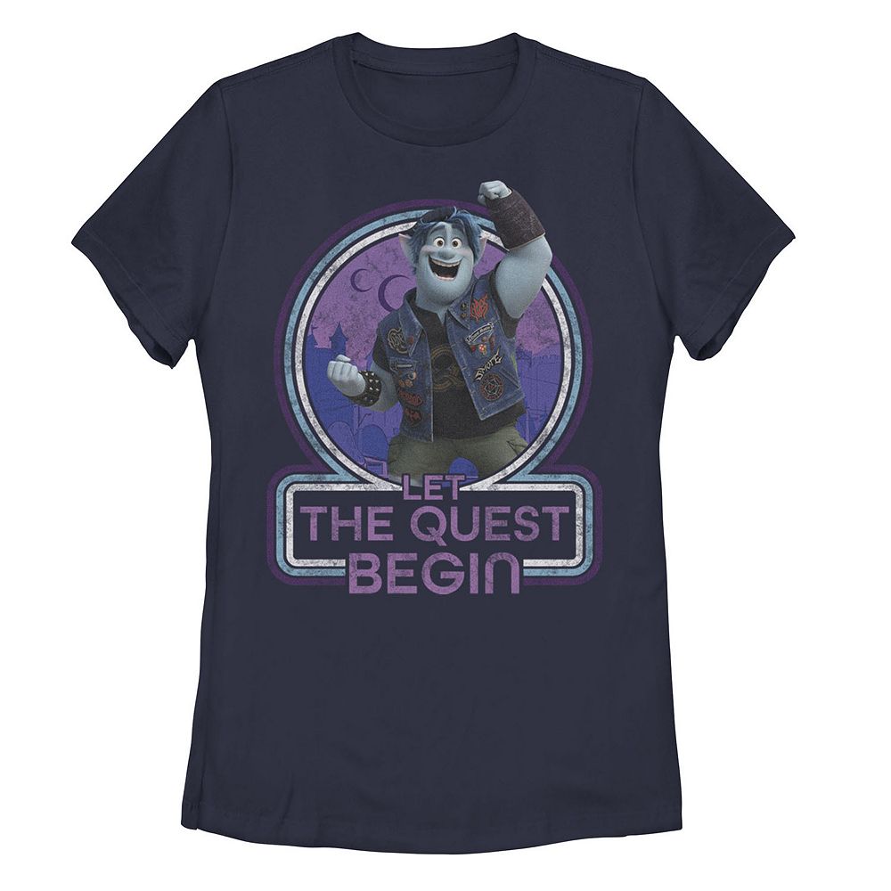 Juniors' Disney / Pixar Onward Barley Let The Quest Begin Graphic Tee