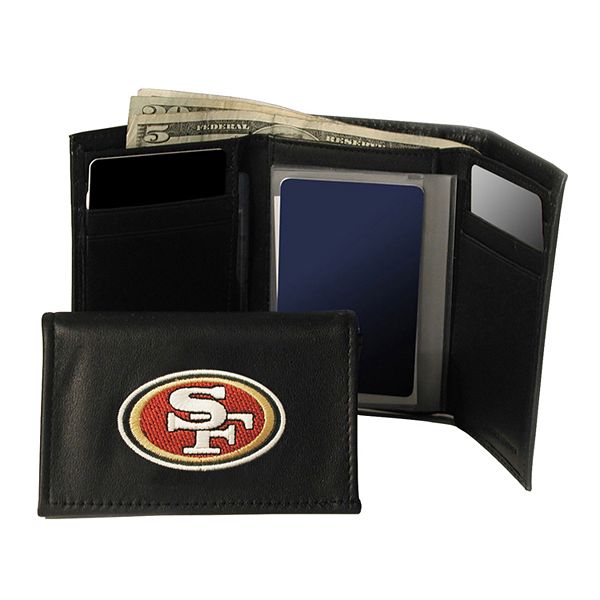 San Francisco 49ers Trifold Leather Wallet