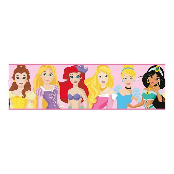 Disney Princess Peel & Stick Wallpaper Border by RoomMates