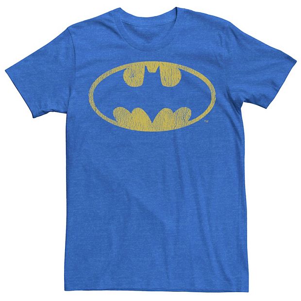 Batman Distressed Logo Batman Distressed Logo Men's Tee Shirt