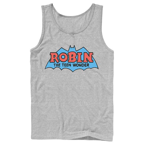 Men's DC Comics Robin The Teen Wonder Classic Logo Tank Top