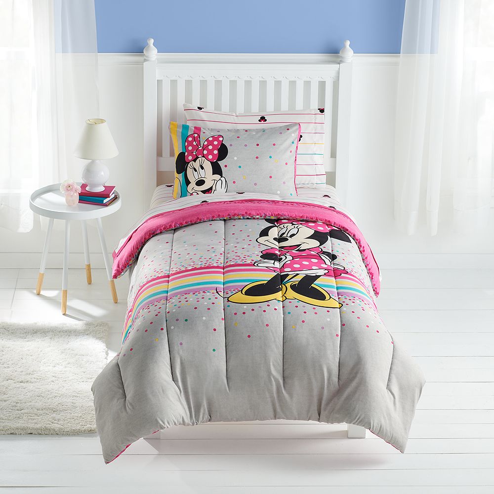 Disney's Minnie Mouse Comforter Set with Sheets by The Big One®