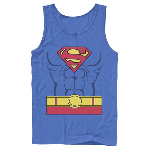 Men's DC Comics Superman Costume Tank Top