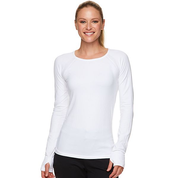 Women's Gaiam Warrior Seamless Scoopneck Tee