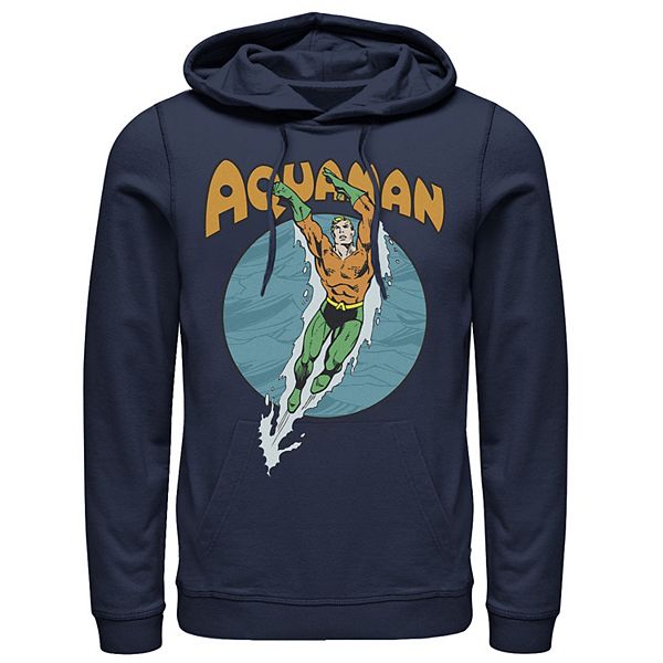 Men's DC Comics Aquaman Swimming Dance Hoodie