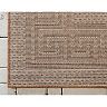 Unique Loom Greek Key Indoor Outdoor Area Rug
