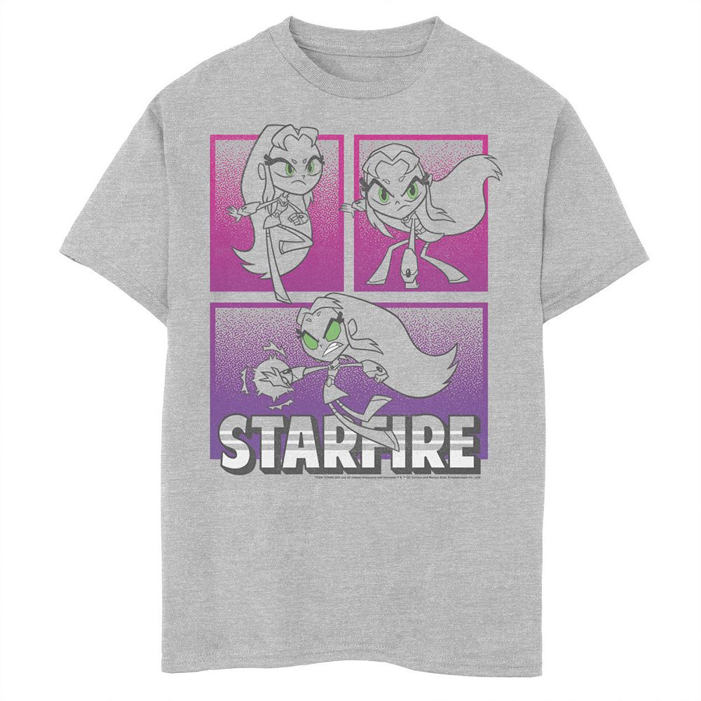 Boys 6-20 DC Comics Graphic Teen Titans Go! Starfire Action Panels ...