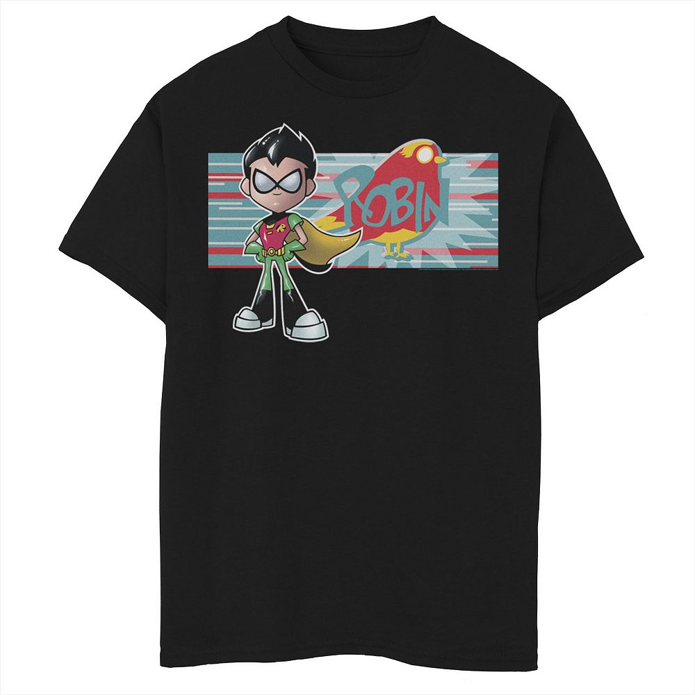 Boys 6-20 DC Comics Graphic Teen Titans Go! Robin Character Panel ...