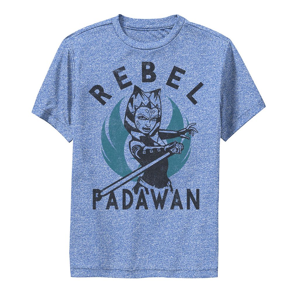 Boys 6-20 Star Wars: Clone Wars Ahsoka Rebel Padawan Portrait Graphic Tee